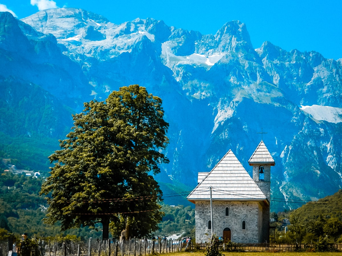 Albanische Alpen: Valbona Tal