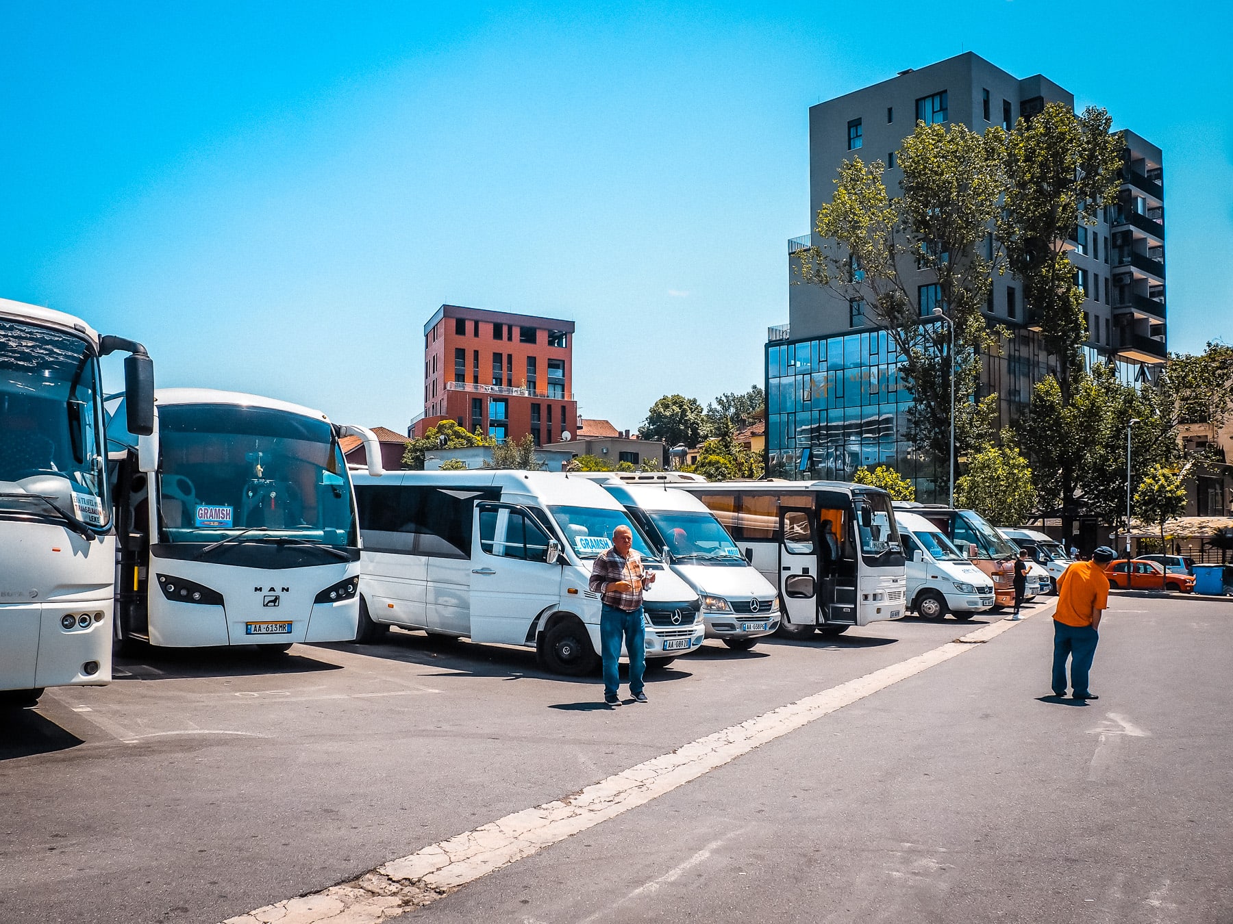 Busbahnhof Tirana Albanien - Busse & Verbindungen